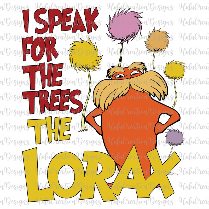 The Lorax Unless - Etsy