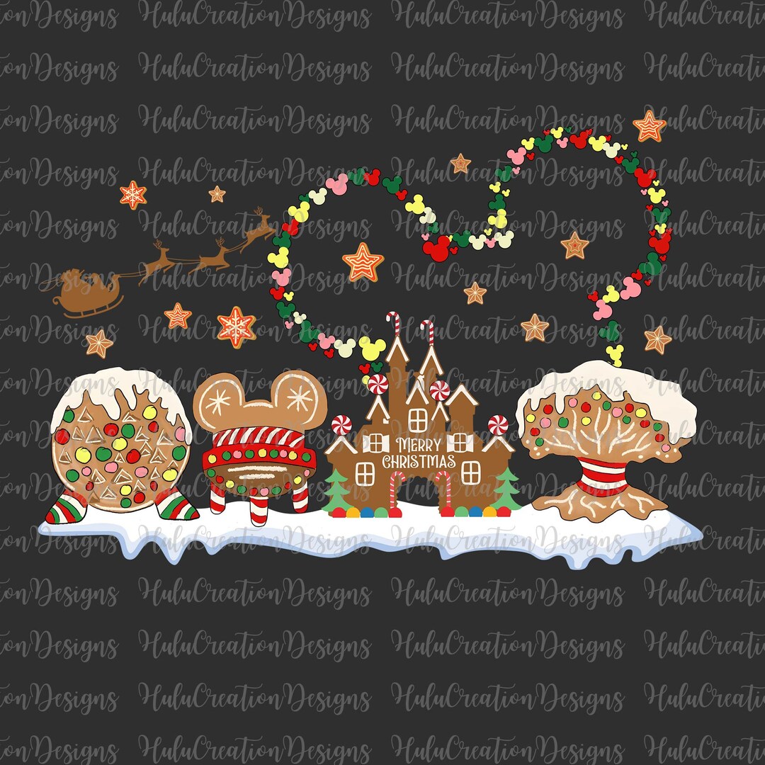 Merry Christmas Gingerbread Png, Mouse Gingerbread, the Most Magical ...