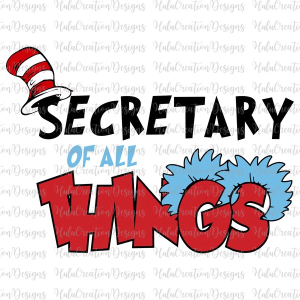 Secretary of All Things Png - Etsy