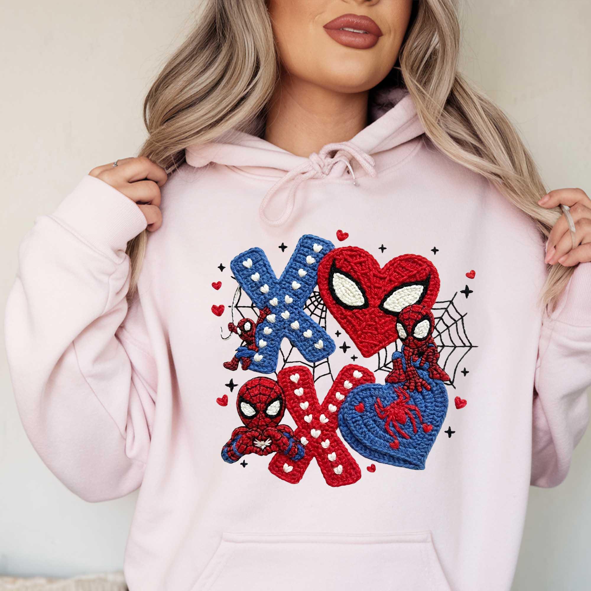 Latch Hook Cartoon Superhero Png, Faux Yarn XOXO Valentine Png ...