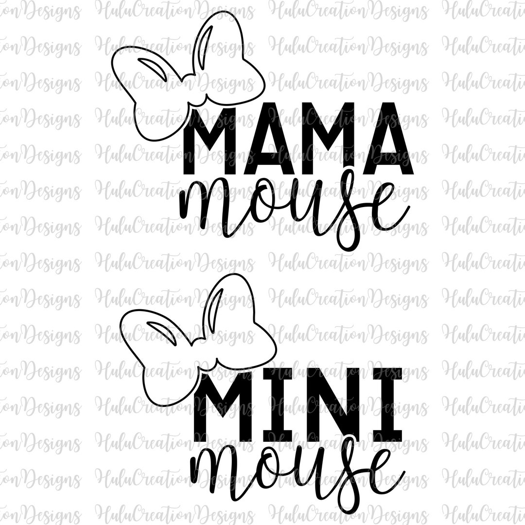 Mama Mouse Mini Mouse Svg Png, Family Vacation Svg, Best Day Ever ...
