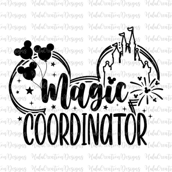 Magic Coordinator Svg - Etsy