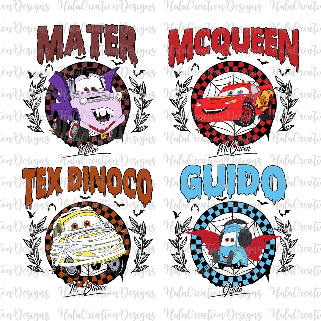 Happy Halloween Cars Bundle Png, Halloween Masquerade, Spooky Vibes ...