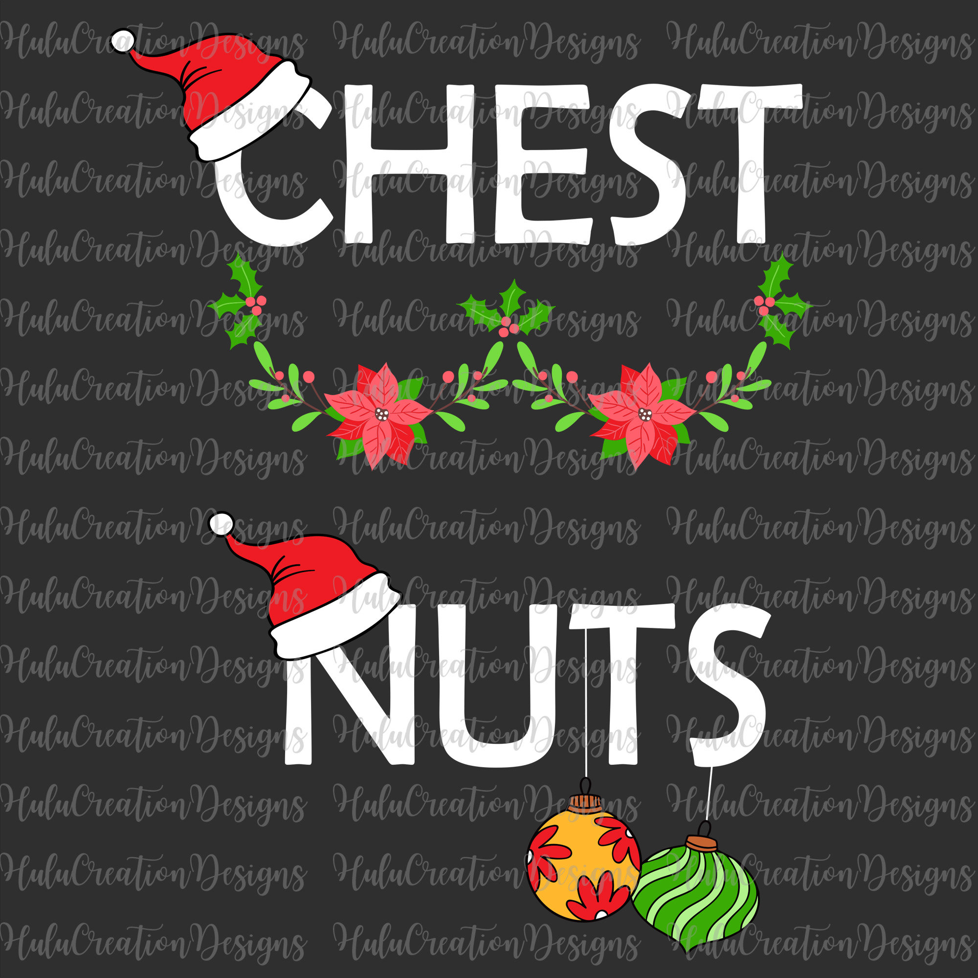 Bundle Chest Nuts SVG PNG Christmas Couple Shirts Merry - Etsy