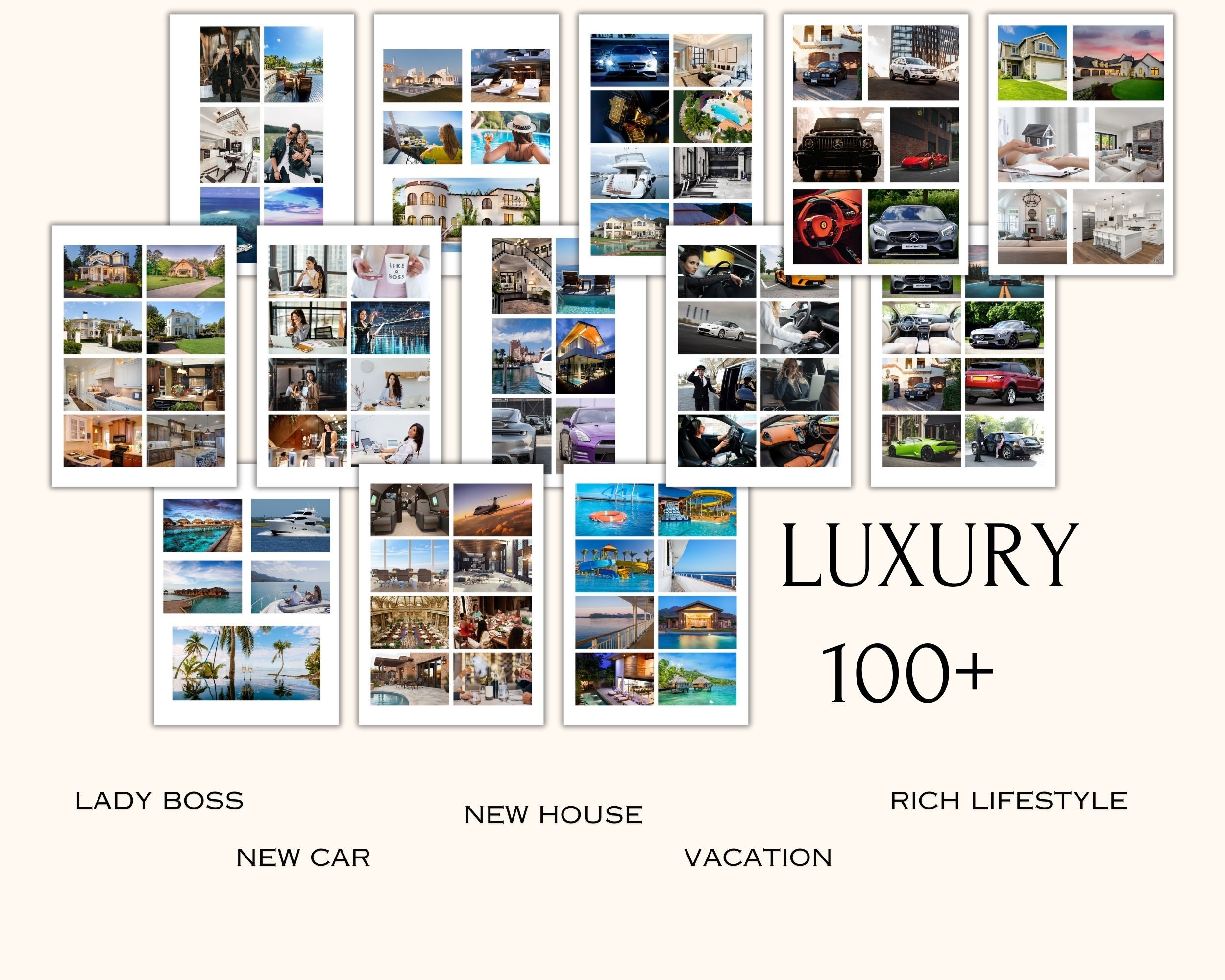 Printable Vision Board,2024 Vision Board,pinterest Vision Board,vision ...