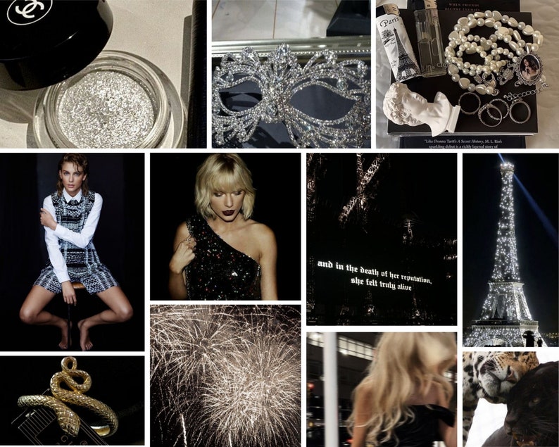 Taylor Swift Reputation Aesthetic Wall Collage Kit ,taylor Swift ...