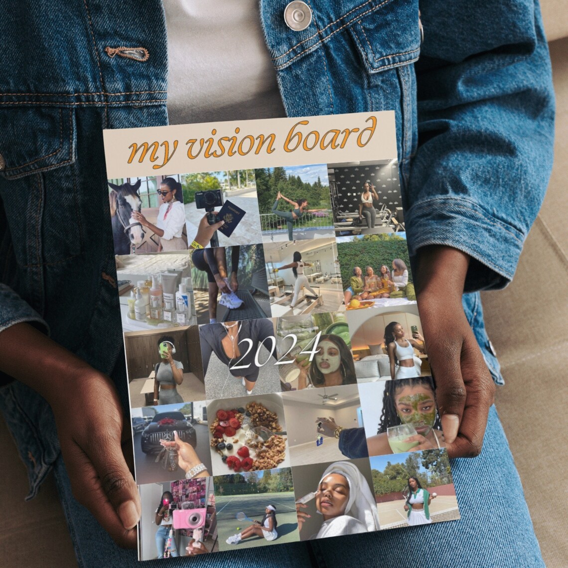 Black Woman Vision Board Kit,2024 Black Girl Vision Board,black Girl Luxury Vision Board,vision ...