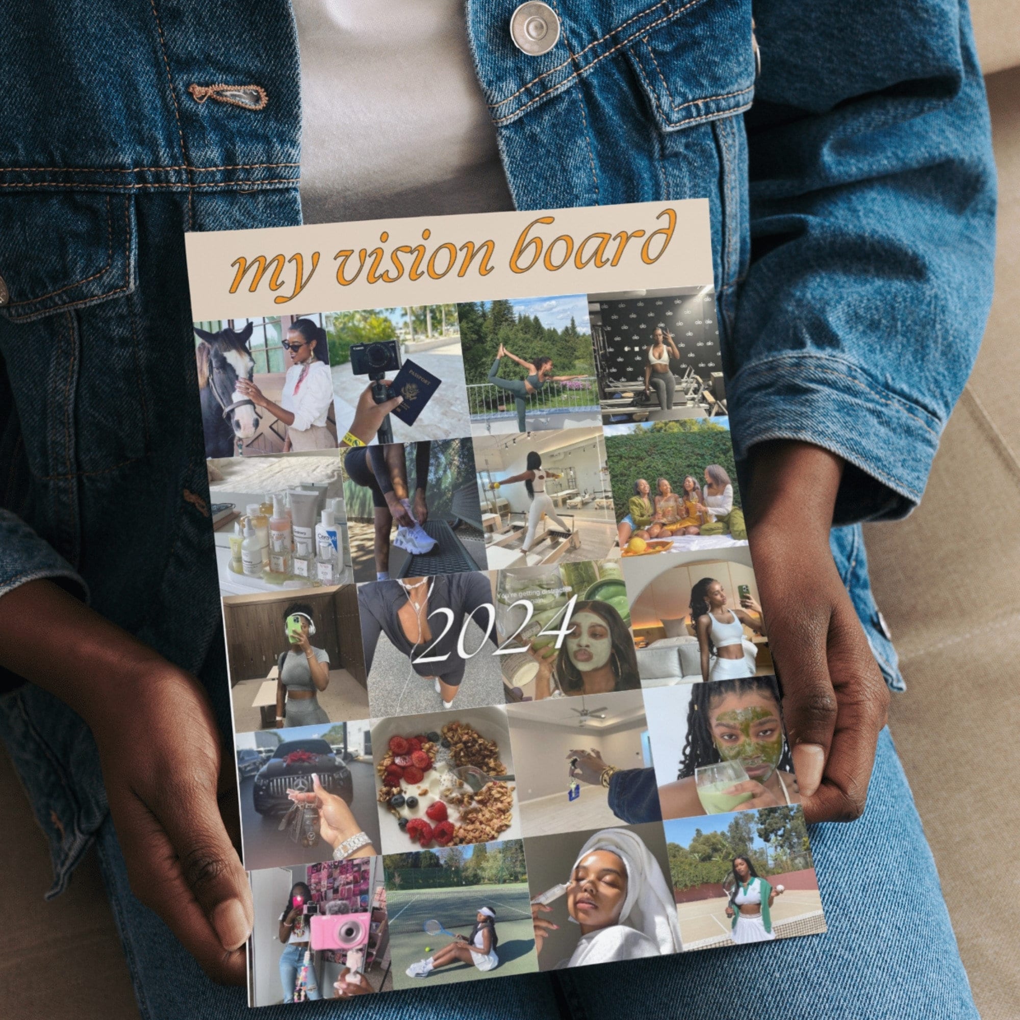Black Woman Vision Board Kit,2024 Black Girl Vision Board,black Girl Luxury Vision Board,vision ...