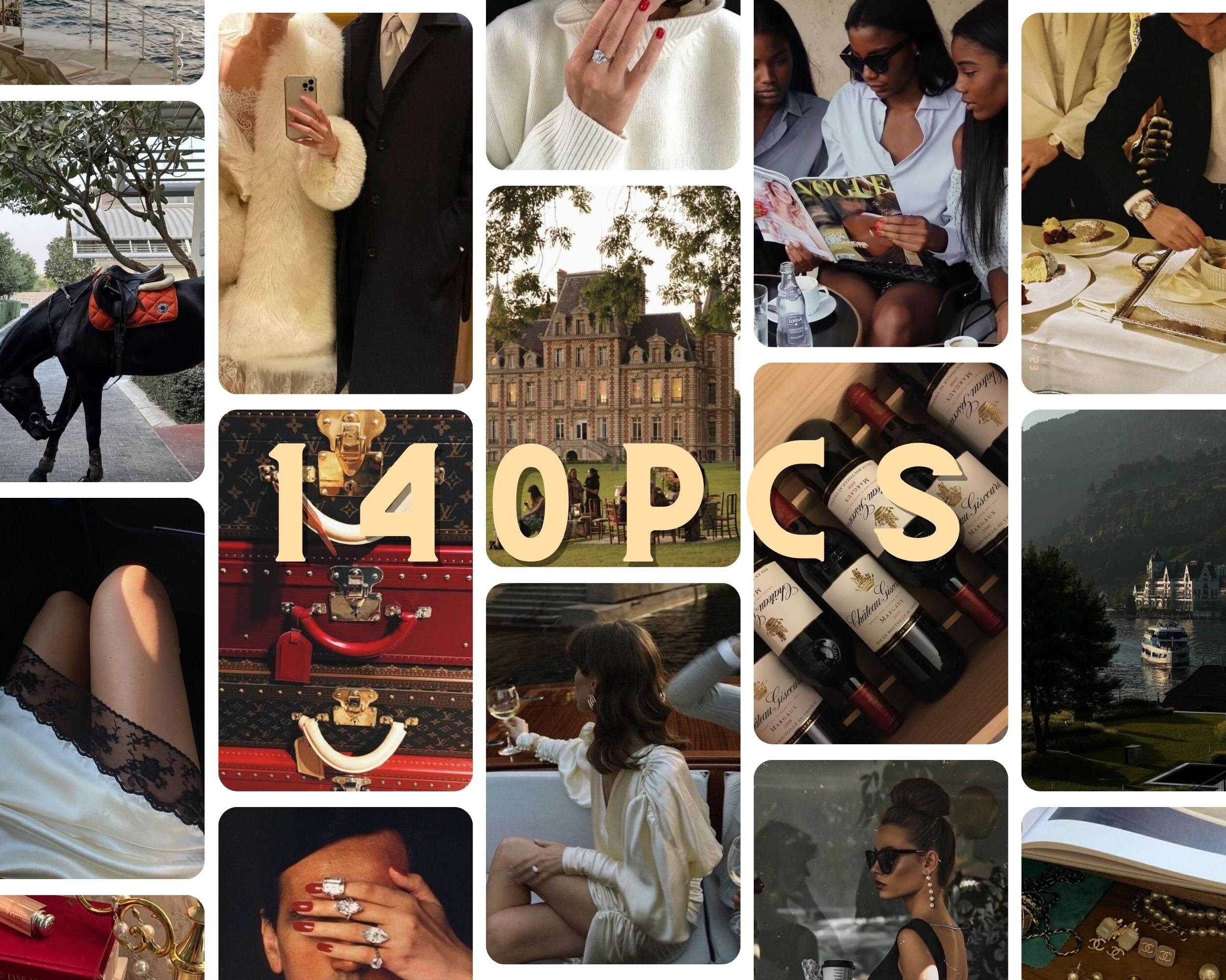 Old Money Wall Collage Kit,luxury Poster Set,luxury Lifestyle Wall ...