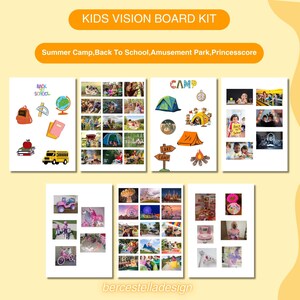 Kids Vision Board Kit,vision Board for Kids,kids Activity,vision Board ...