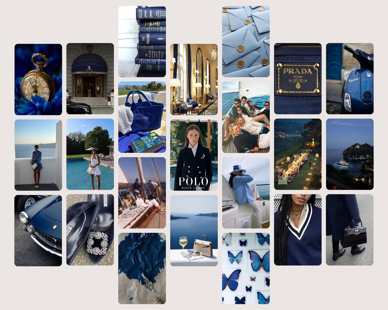 Vision Board Printable Photos,rich Girl Images,2024 Vision Board Kit ...