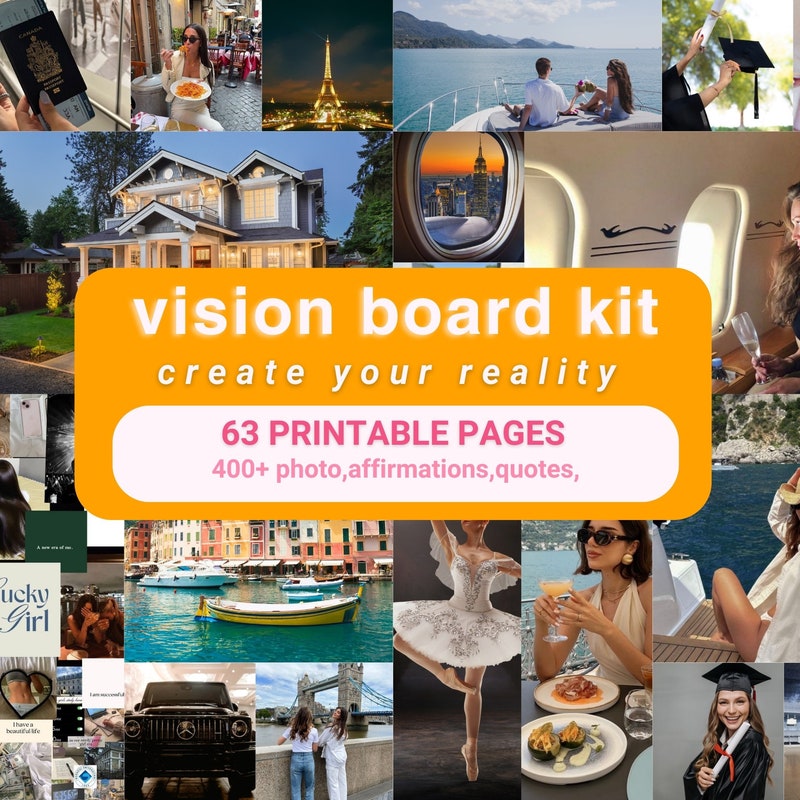 Vision Board Kit - Etsy