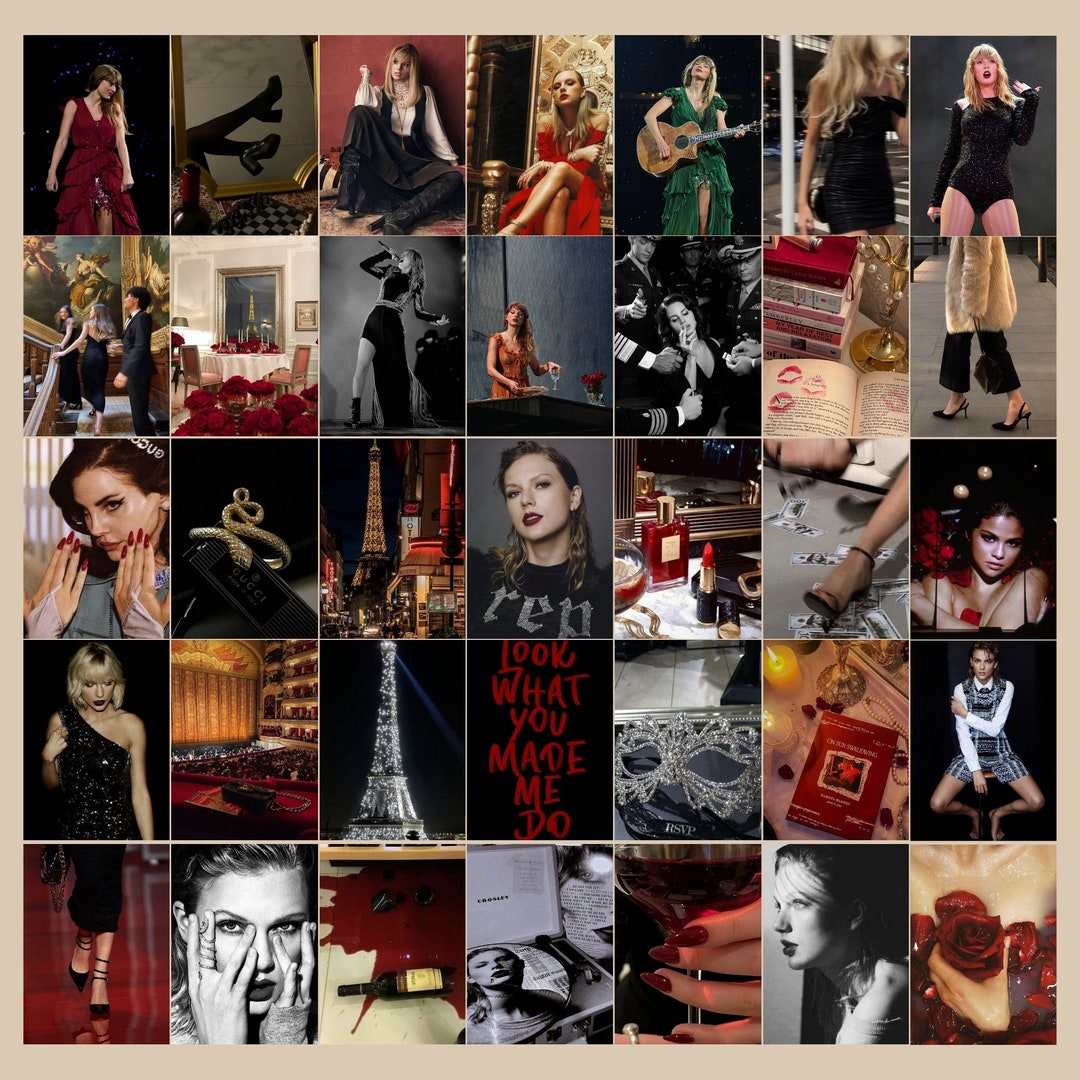 Taylor Swift Reputation Aesthetic Wall Collage Kit ,taylor Swift ...