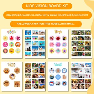 Kids Vision Board Kit: 50-page Activity Printables (A4) - Etsy