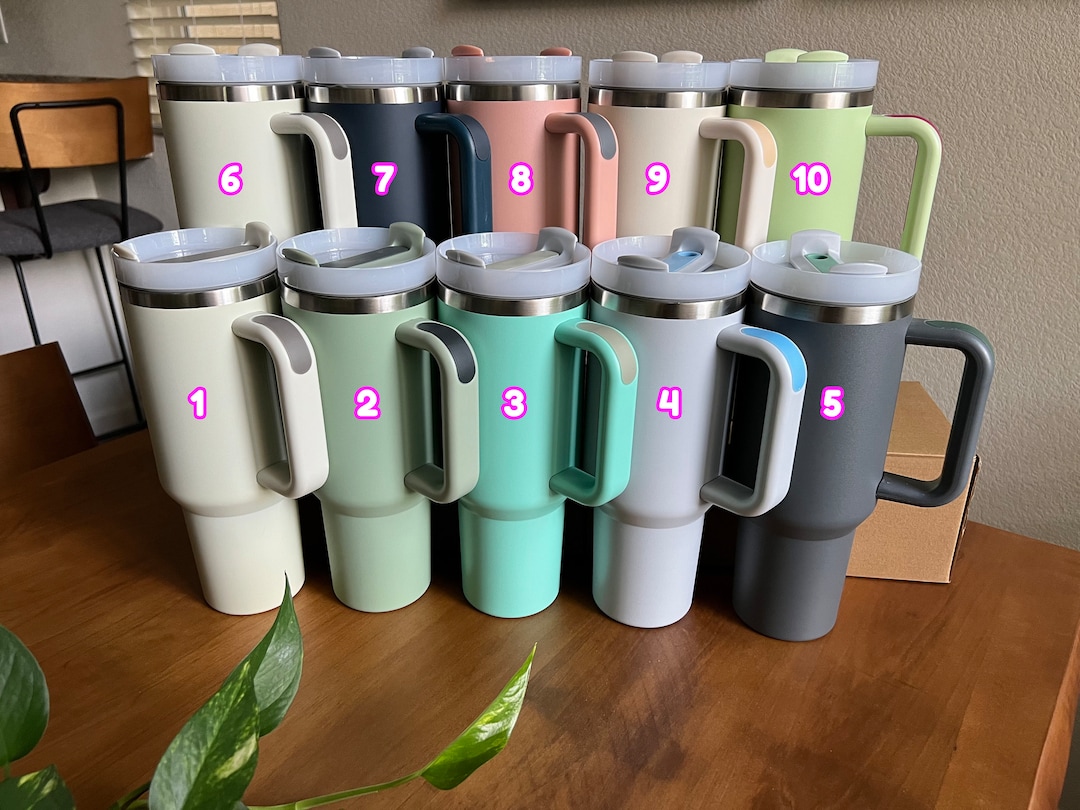 40oz Tumbler Stanley Style Quencher H2.0 Ready to Ship - USA SELLER - Etsy