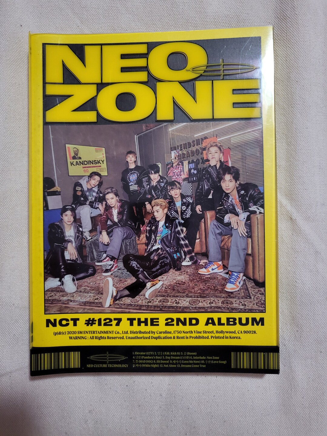 The 2nd Album 'NCT 127 Neo Zone' N Version *USED* - Etsy