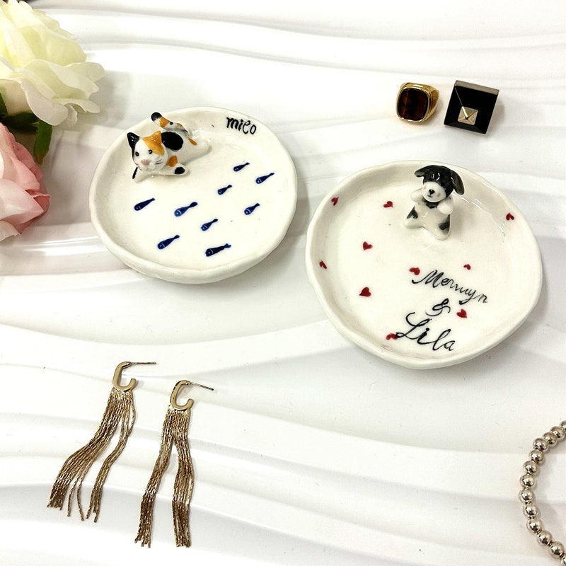 Custom Animal Trinket Dish - Etsy