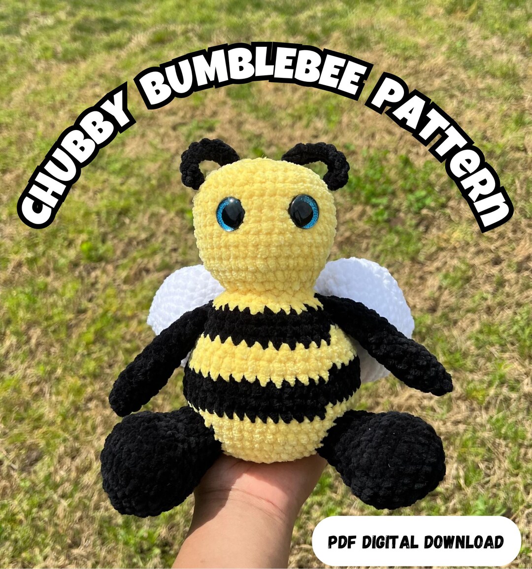 Chubby Bumblebee Crochet Pattern | PDF Download - Etsy