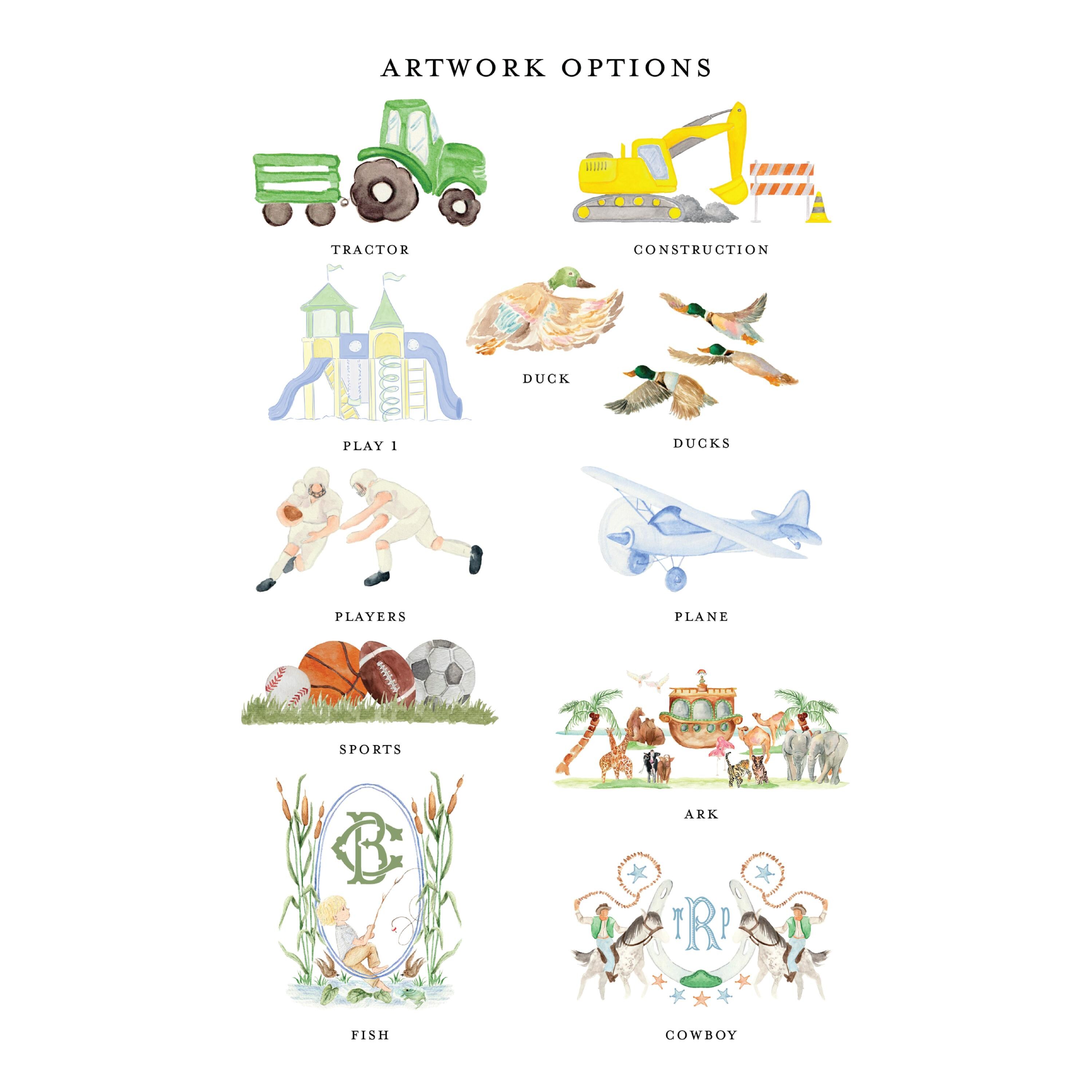 Printed Laminated Placemat, Watercolor Farm Animals, Traceable Alphabet ...