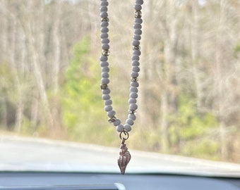 Seashell Car Charms Beach Car Accessories Car Vent Clips Beach Gift ...