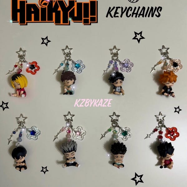 Haikyuu Keychain - Etsy