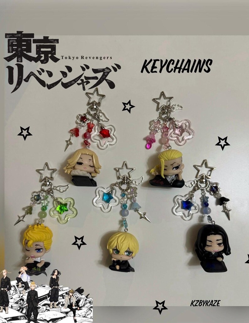 Tokyo Revengers Keychains - Etsy