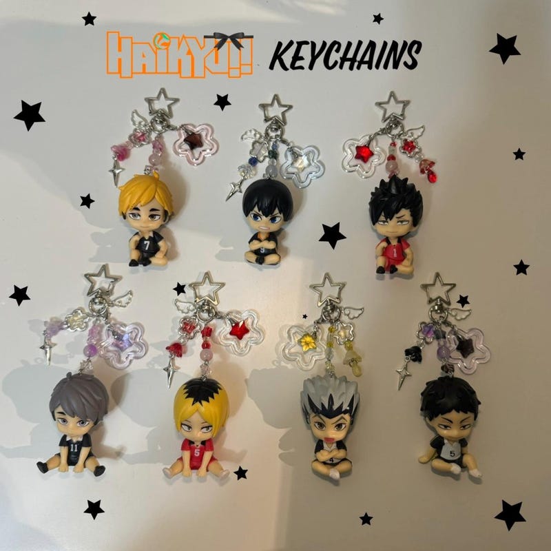 Haikyuu Keychain - Etsy