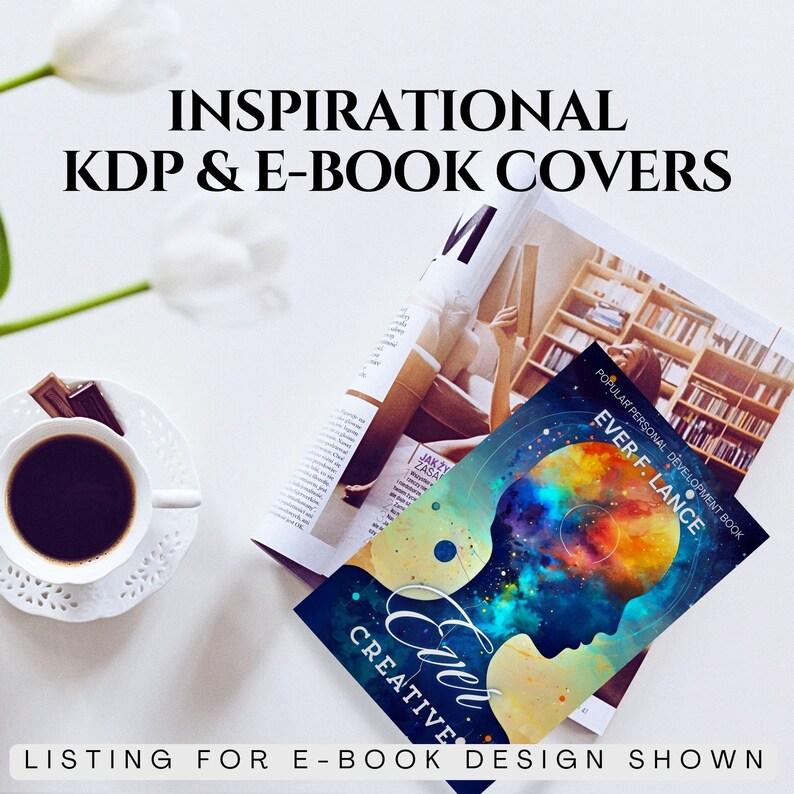 Creative Custom Book Cover Design Self Help Spirituality Personal ...