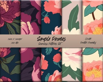 Ghibli-inspired Patterns Seamless Pattern Arts and Craft DIY Digital ...