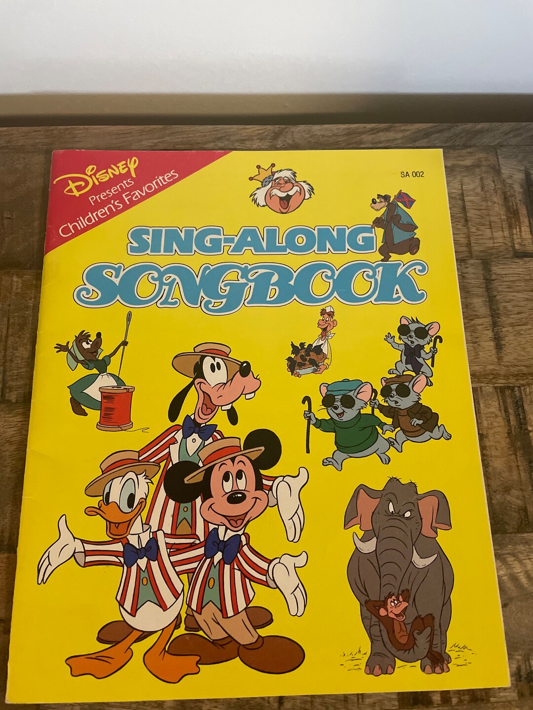 Vintage Disney Sing Along Songbook - Etsy