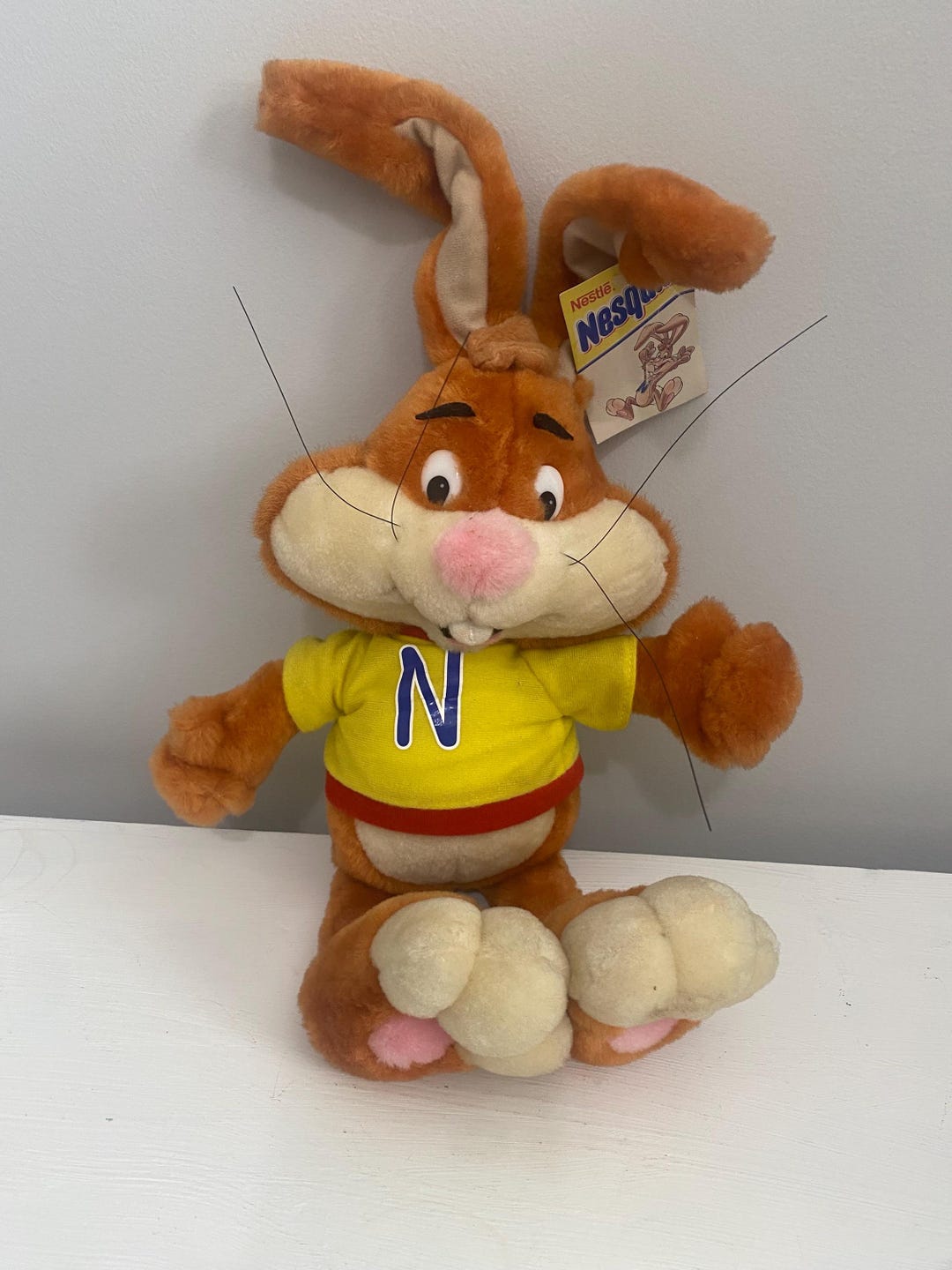Nesquik Bunny Rabbit Plush 2001 Nestle Mascot - Etsy