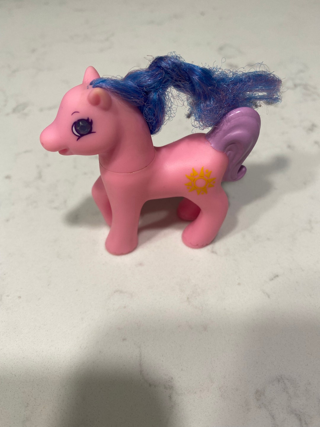 My Little Pony SUN SPARKLE Pink Purple Tail Blue Mane MLP Hasbro Inc ...