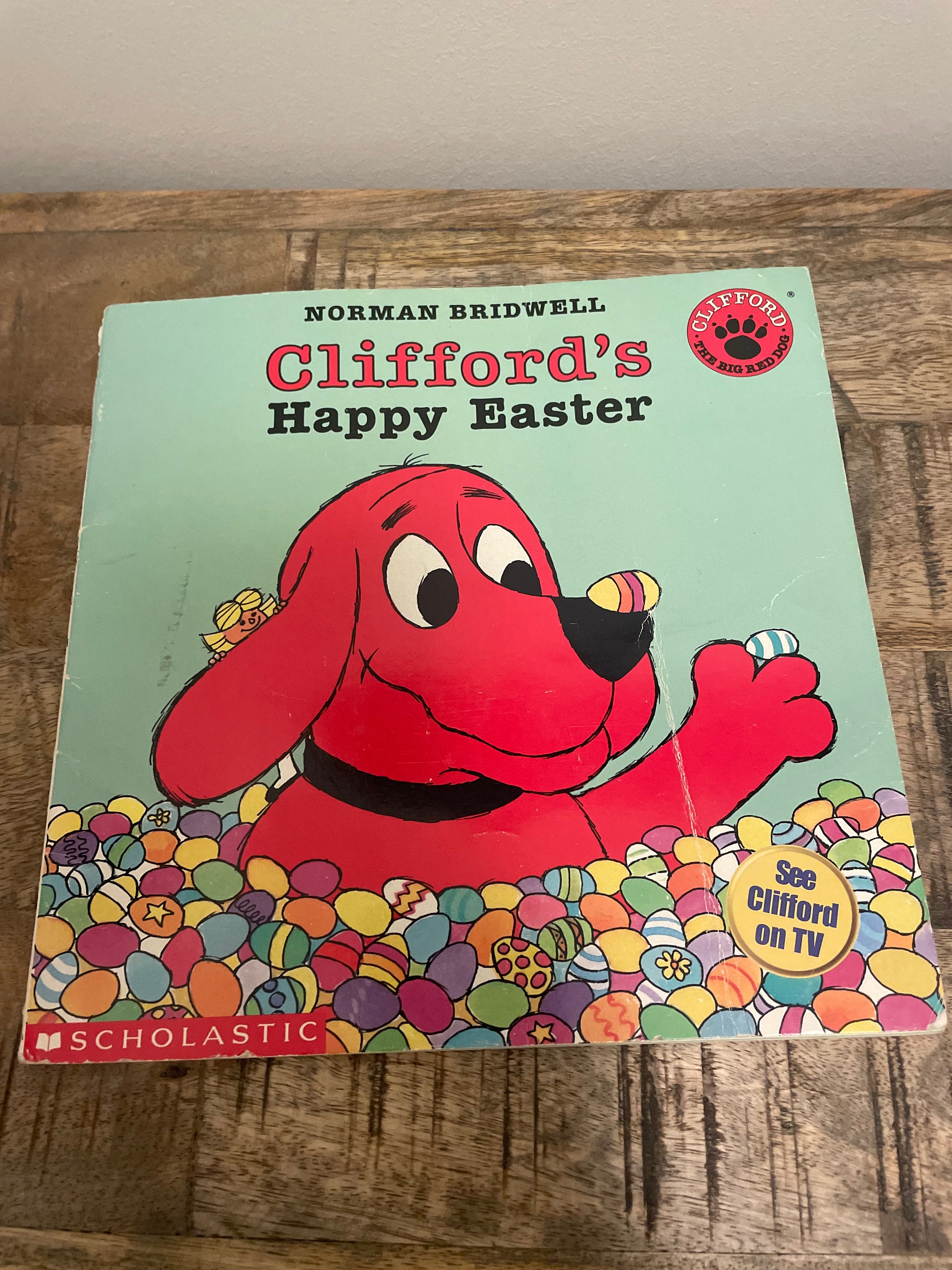 Vintage 1994 Scholastic Cliffords Happy Easter Book - Etsy