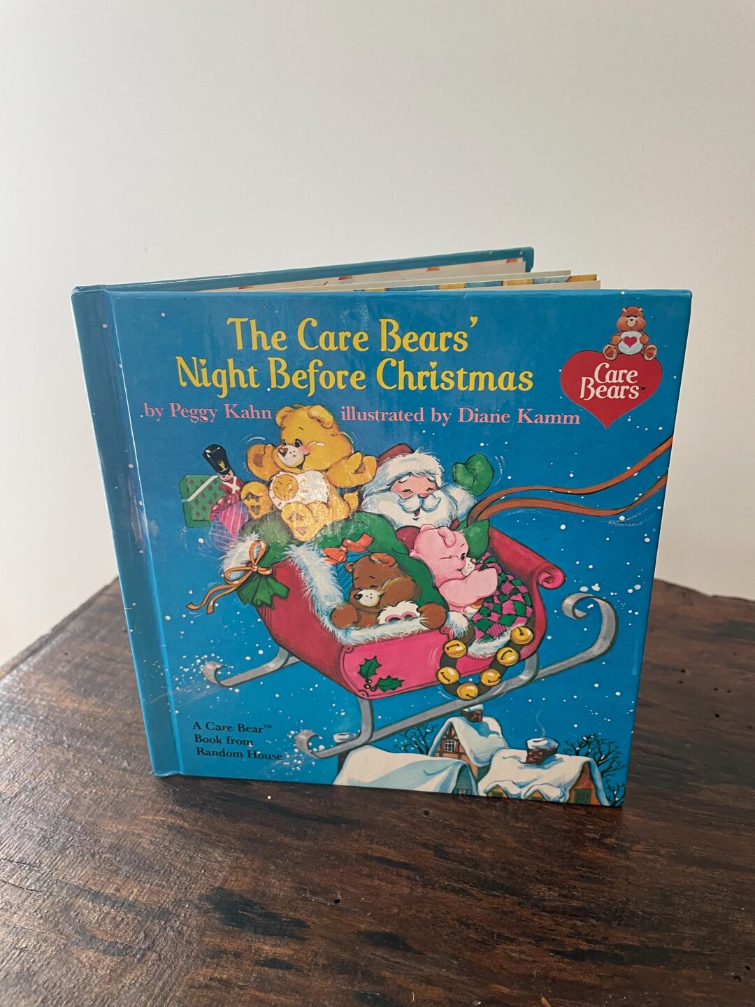 Vintage 1985 the Care Bears Night Before Christmas Book - Etsy