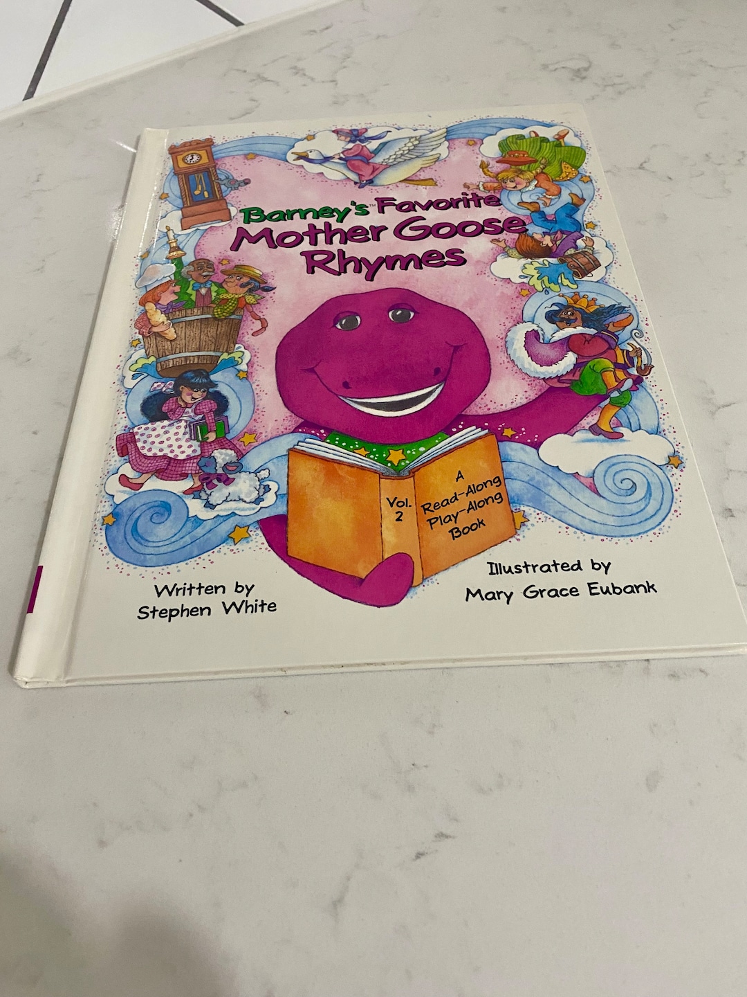 Barney and Friends Book Barney's Favorite Mother Goose Rhymes Volume 2 ...