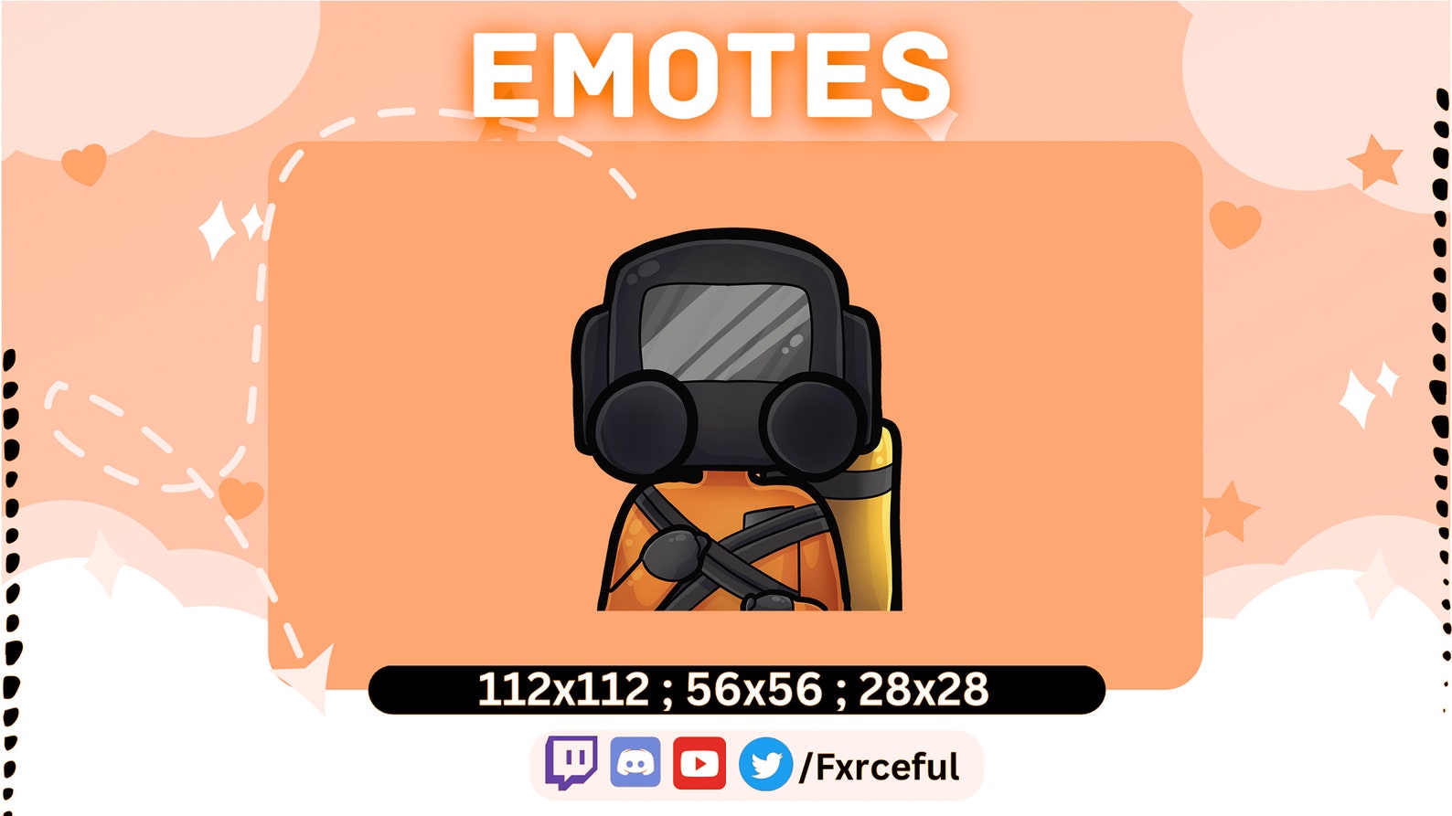 Lethal Company Dance | Animated Emote | Twitch Emotes | Cute Kawaii ...