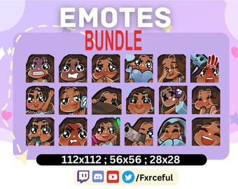 Cute Zombie Halloween Emotes | Twitch Emotes | Cute Kawaii Stream ...