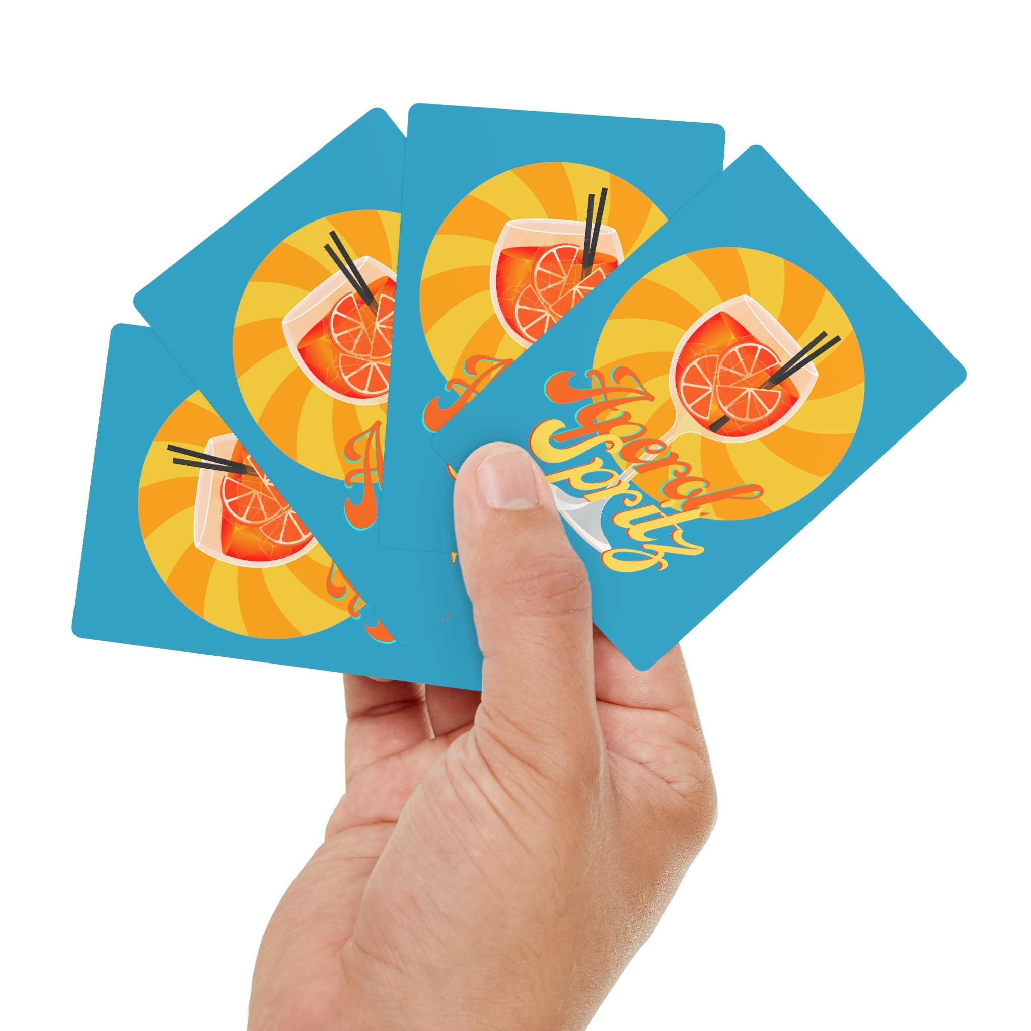 Aperol Spritz Deck of Cards - Etsy