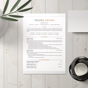 Best ATS Friendly Professional Resume Templates for Google Docs, Ms ...