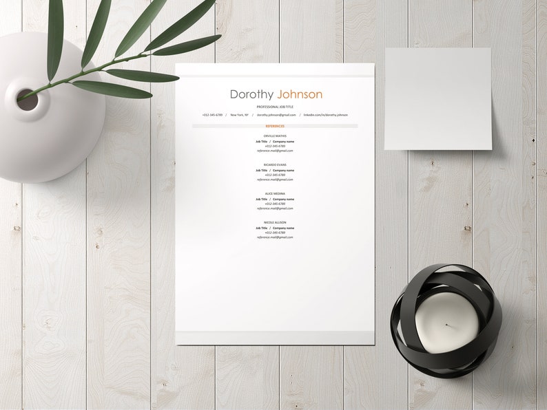 Best ATS Friendly Professional Resume Templates for Google Docs, Ms ...