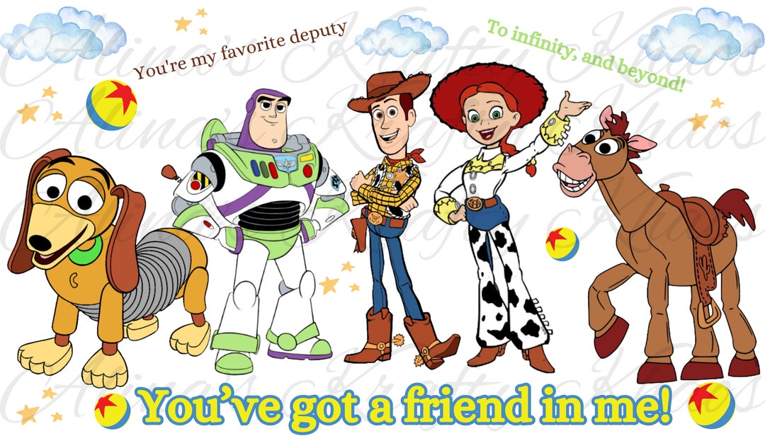 Toy Story Kids Tumbler Wrap - Etsy