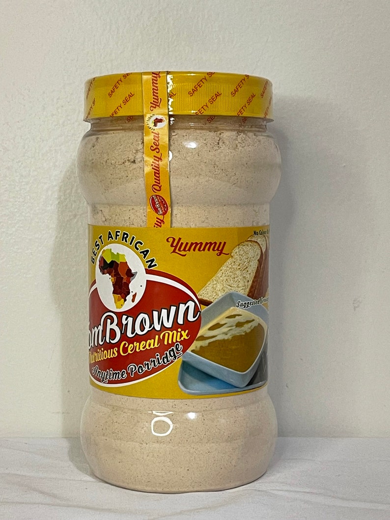 Best African Tom Brown Nutritious Cereal Mix Anytime Porridge 100 ...