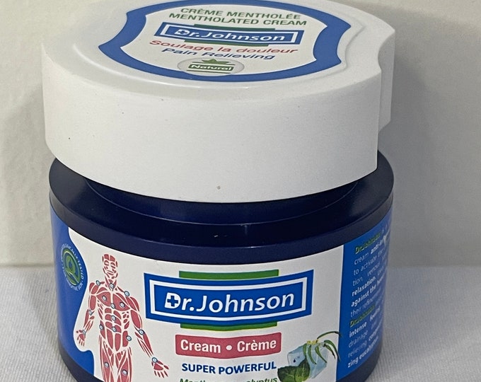 Dr Johnson Cream Super Powerful Menthol & Eucalyptus - Etsy