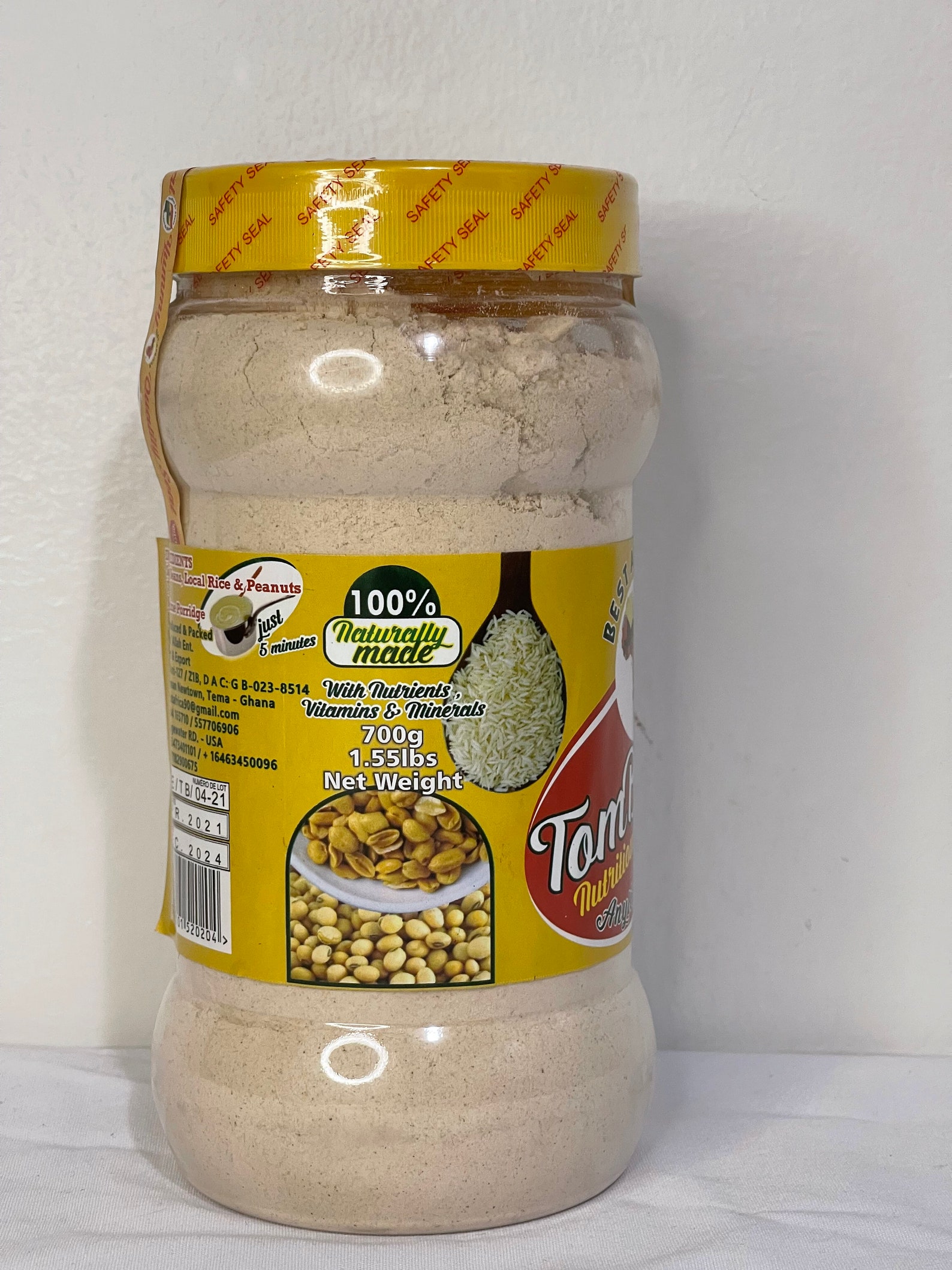 Best African Tom Brown Nutritious Cereal Mix Anytime Porridge 100 ...