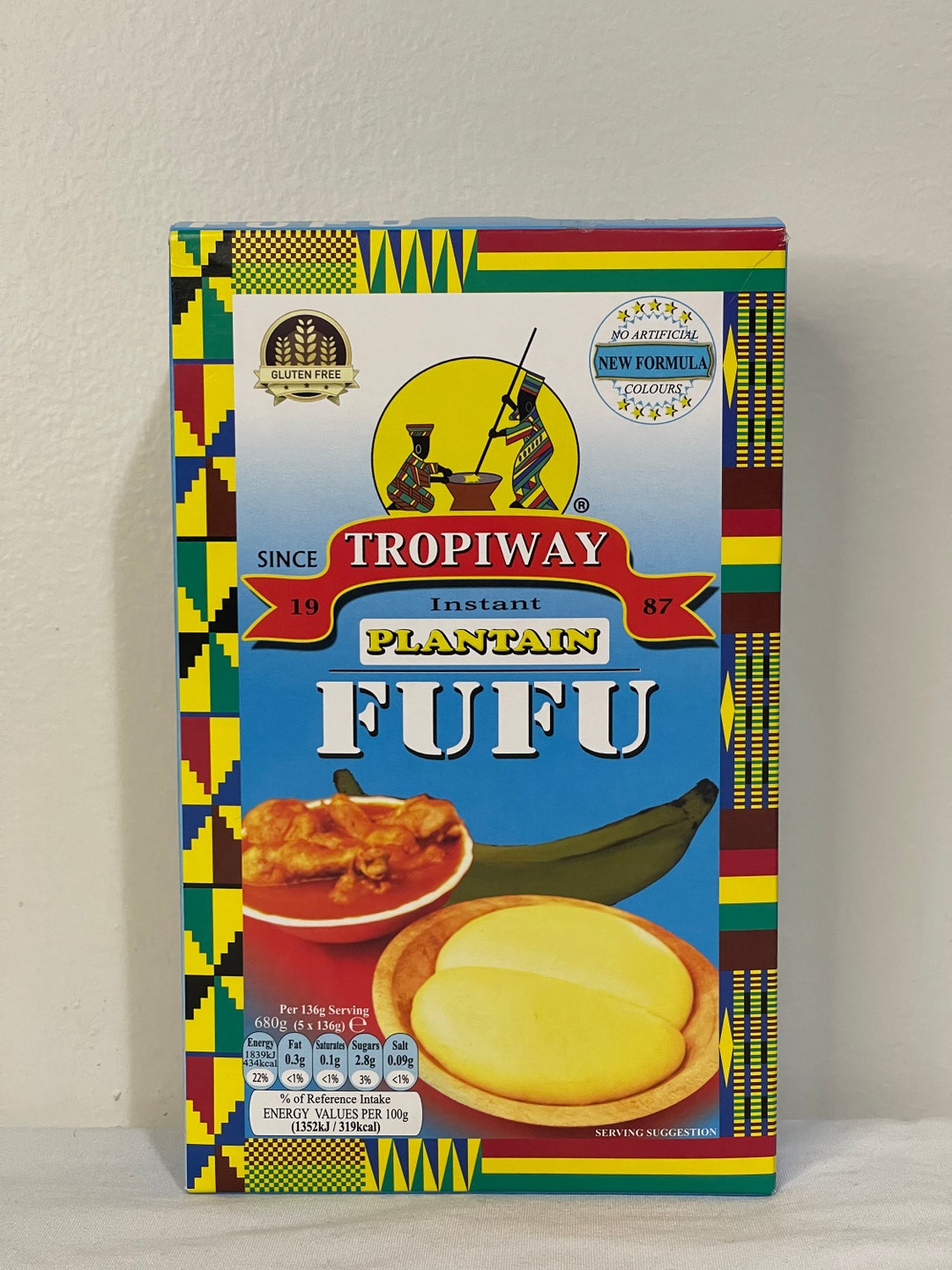 TROPIWAY PLANTAIN FUFU Flour.1lb.8oz Gluten Free - Etsy
