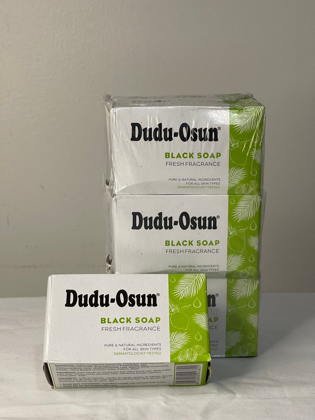 Dudu-osun Black Soap Fresh Fragrance Dermatologist Tested(pack of 6) - Etsy