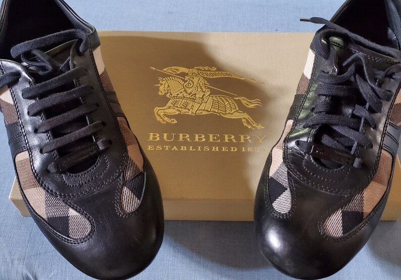 Womens Authentic Burberry Athletic Shoe - Etsy