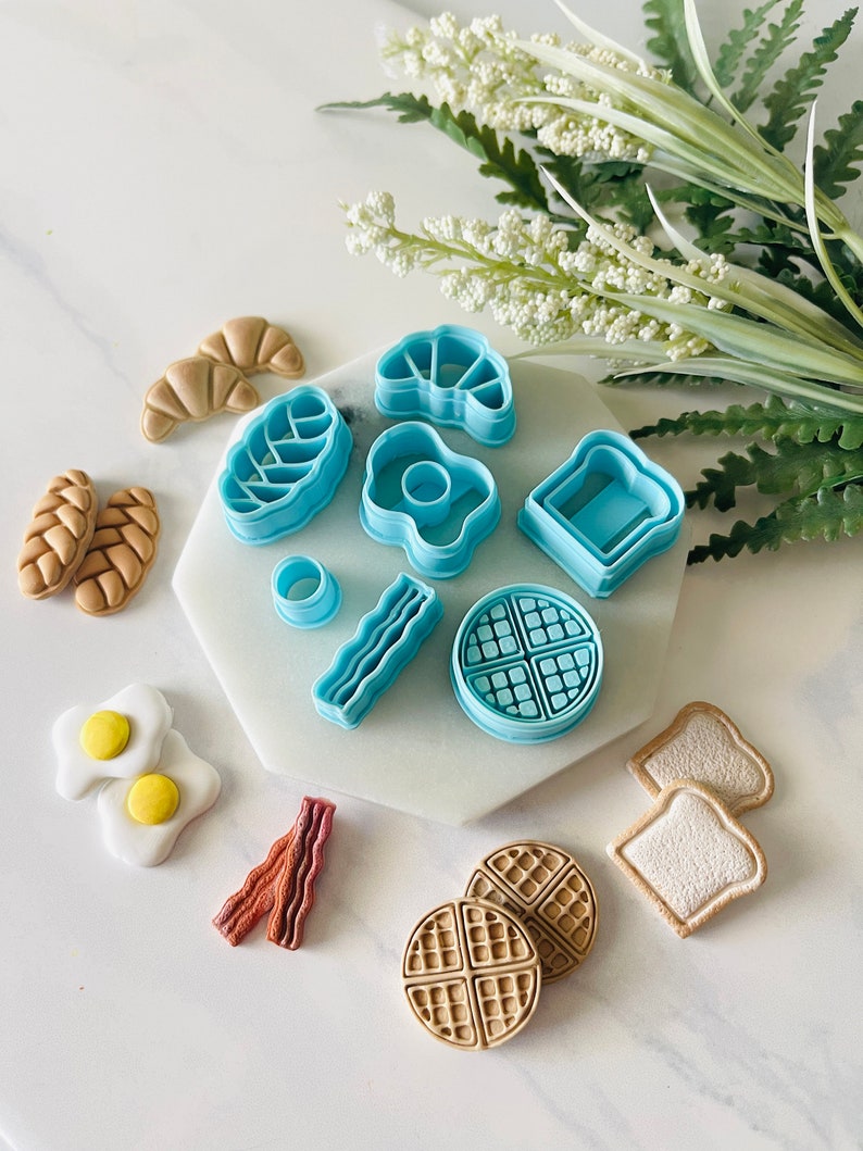 Polymer Clay Cutter STL File, Toast, Bread Slice, Breakfast Shape ...