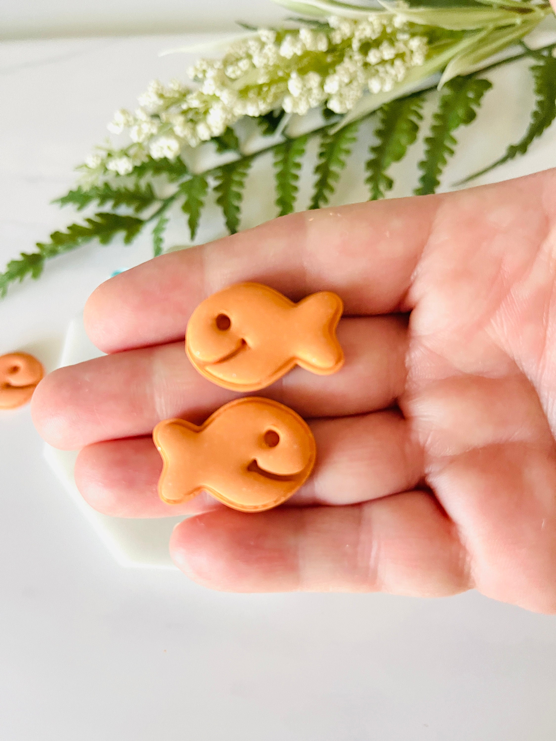 Gold Fish Cracker Polymer Clay Cutter STL File (digital Download) 5 ...