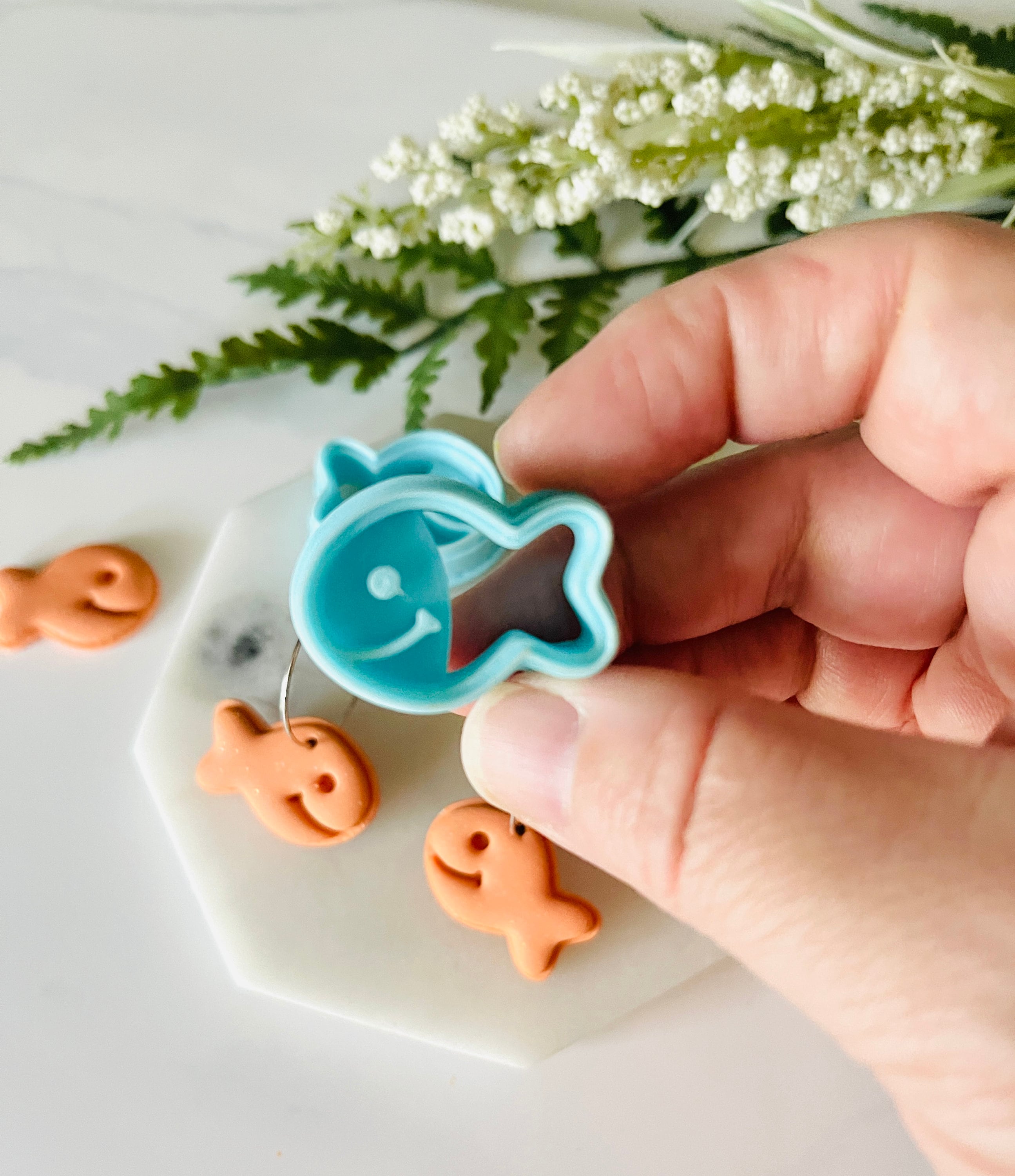 Gold Fish Cracker Polymer Clay Cutter STL File (digital Download) 5 ...